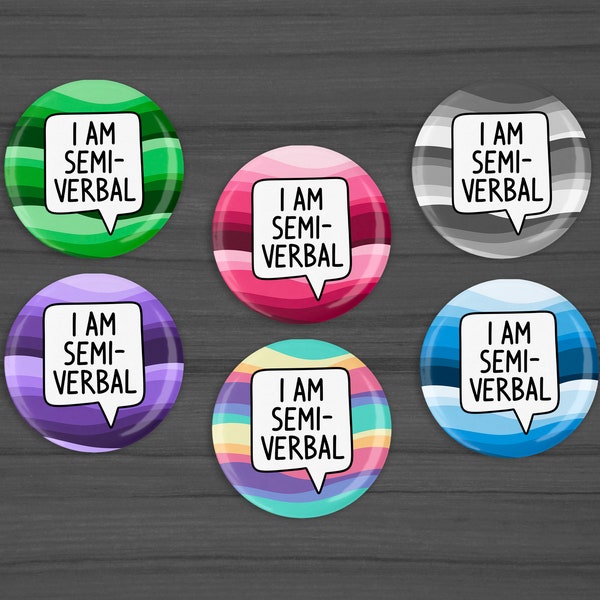 Disability Pin Non Verbal - Etsy