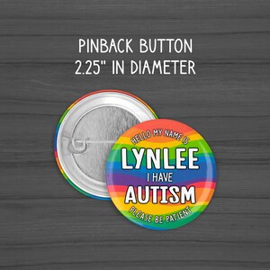 Autism Card I Am Autistic Autism Medical ID Tag Saftey Tag Autism ...