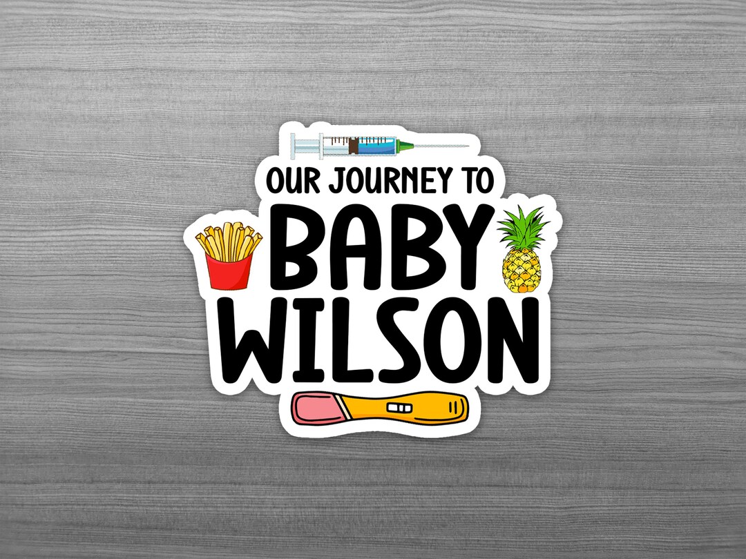 IVF Custom Sticker Gift Infertility Stickers Fertility - Etsy