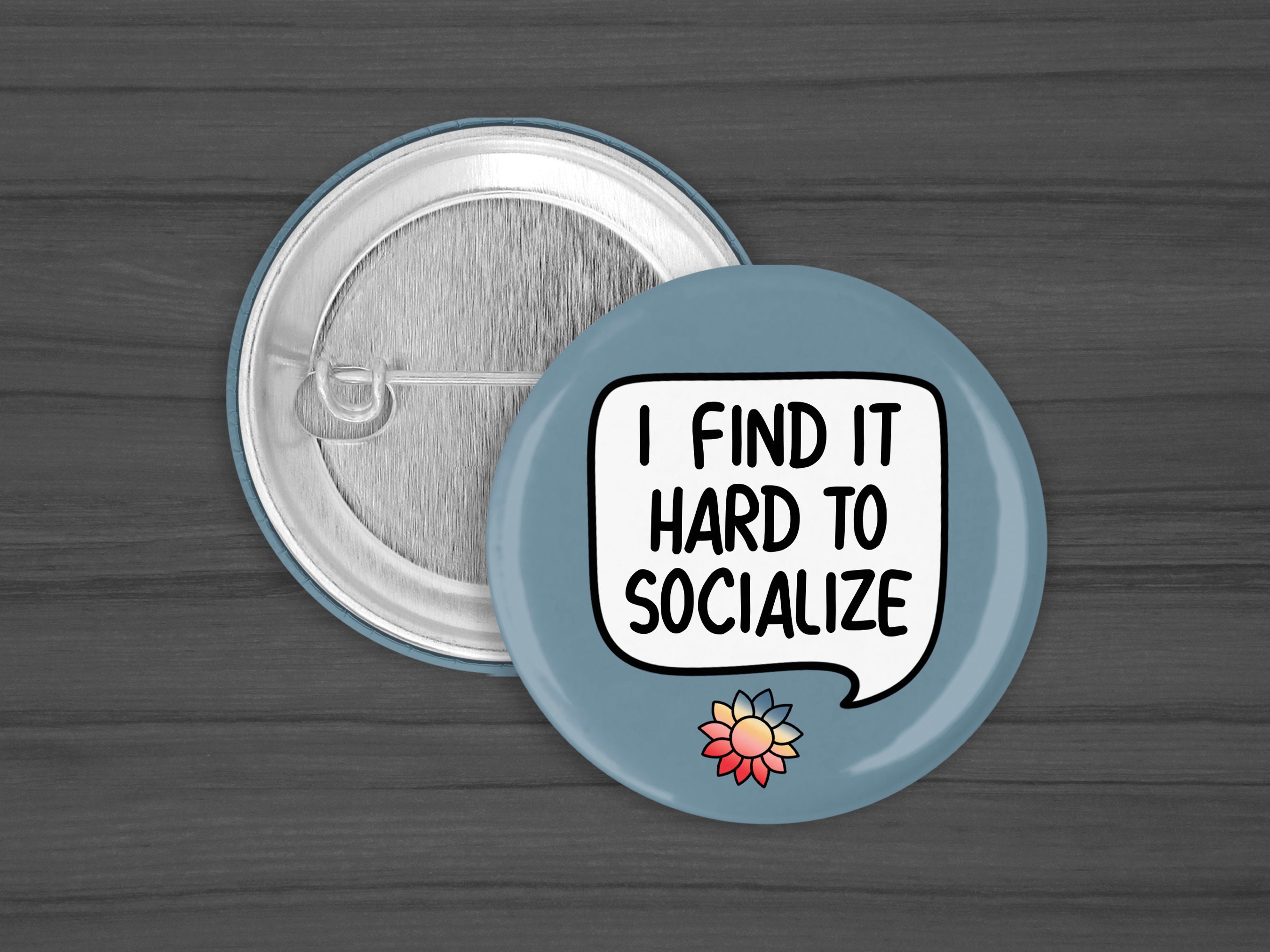 Autism Awareness Pins, Neurodiversity Acceptance, Mental Health Pins, I ...