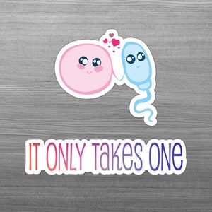 IVF Sticker 2 Pack | IVF Gifts | Infertility | IVF Got This | Stickers ...
