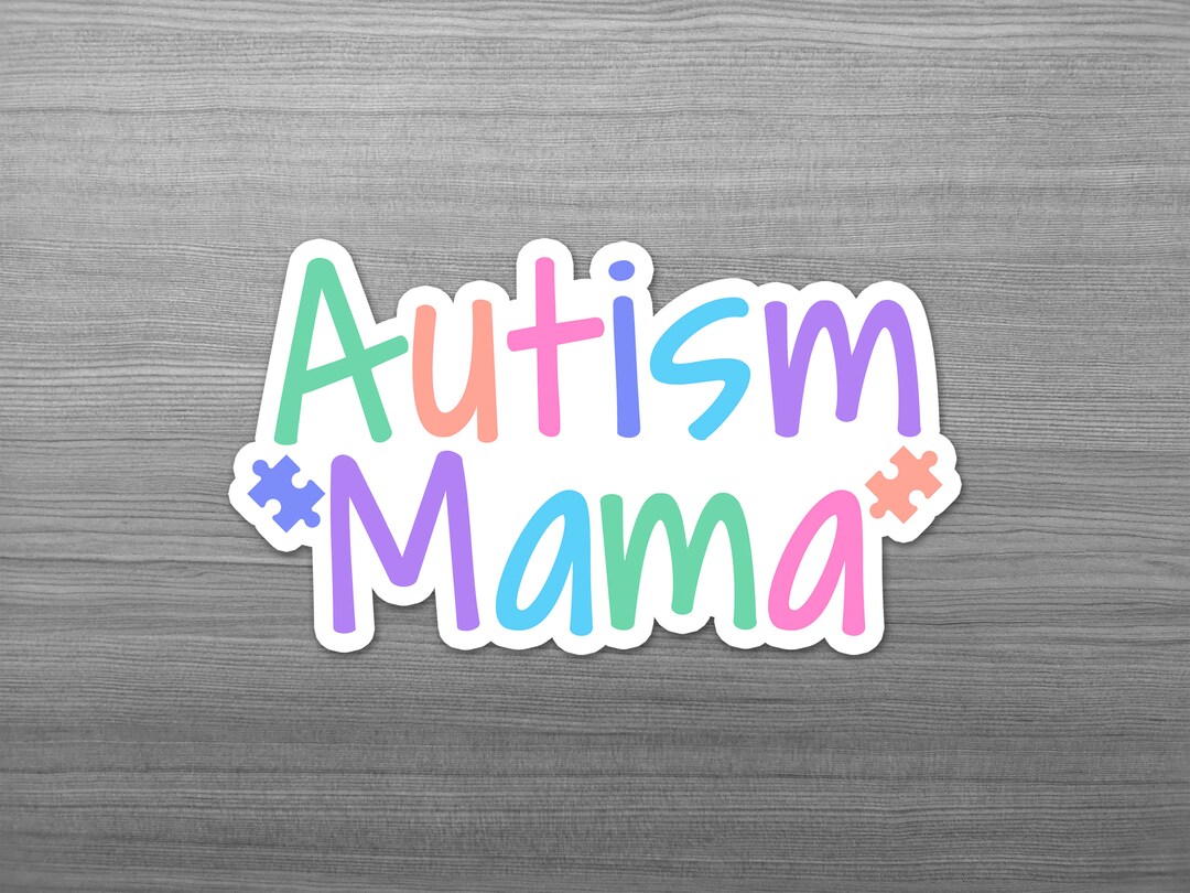 Autism Mom Sticker, Neurodiversity Acceptance Luggage Stickers, Stanley ...