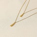 Double Chain Gold Necklace, Set of 2, Combo Necklaces Set, Minimalist ...