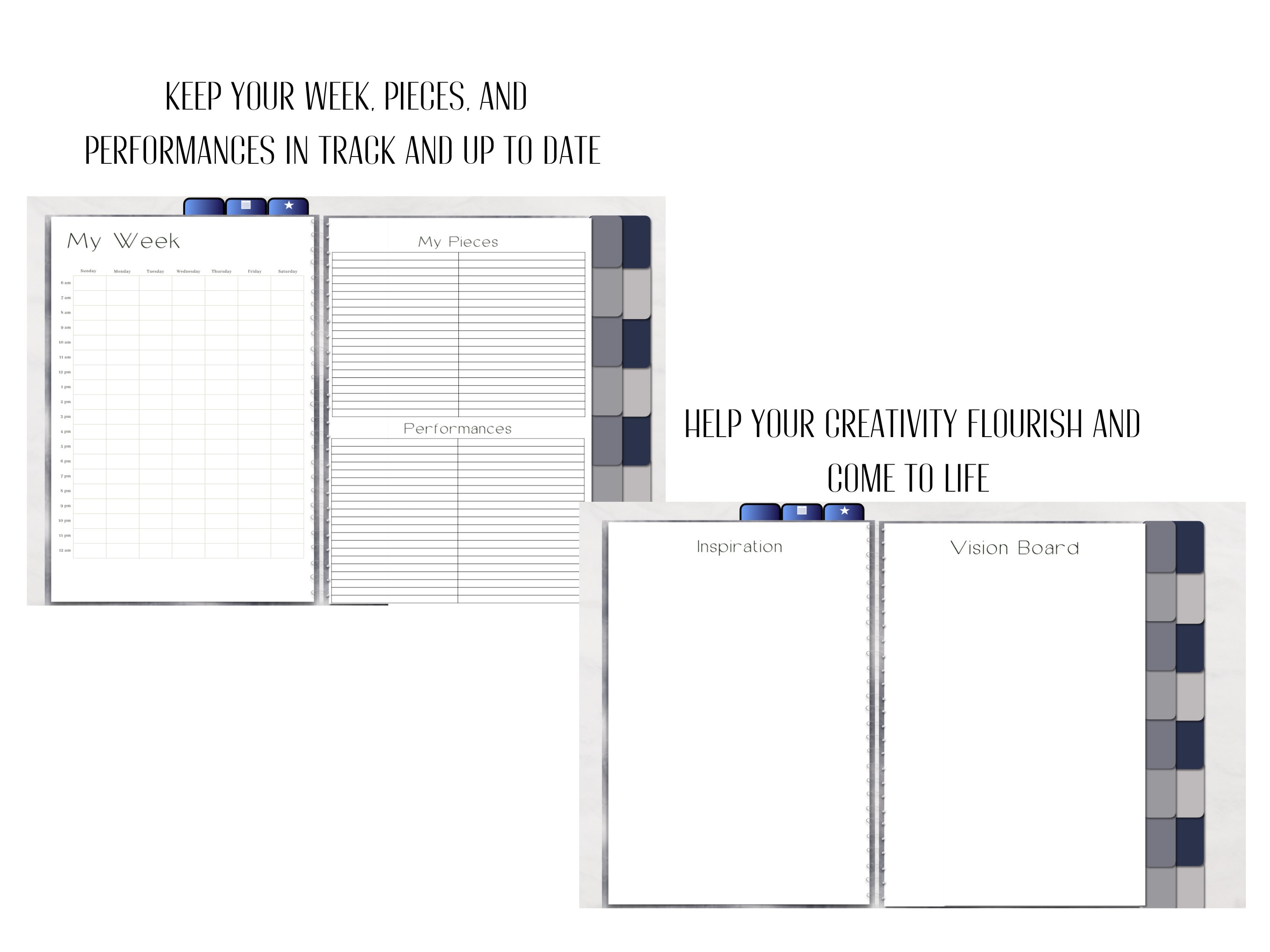 Choreography Notebook - Etsy