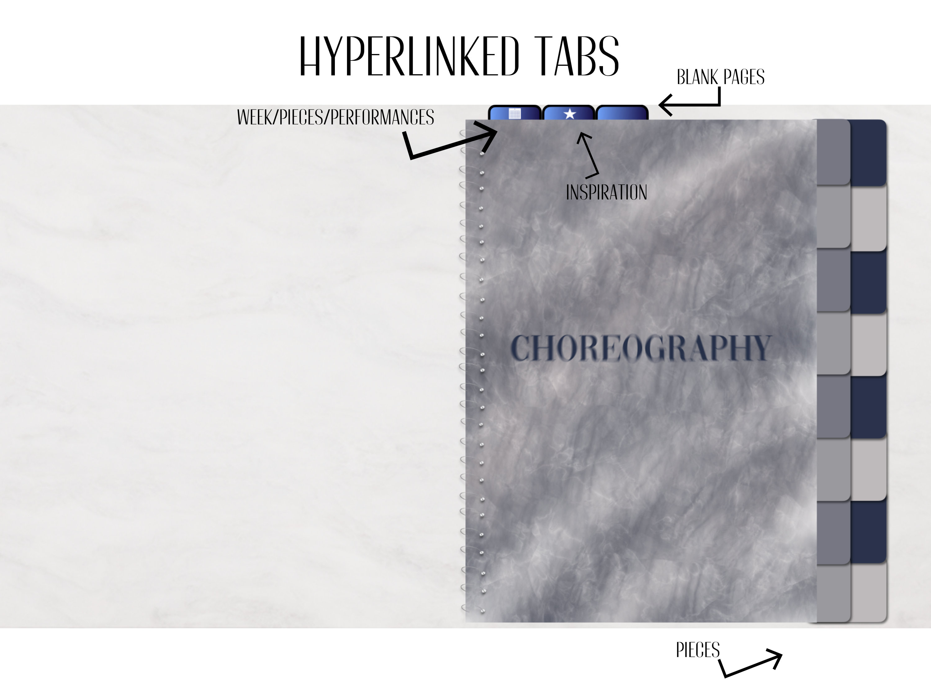 Choreography Notebook - Etsy