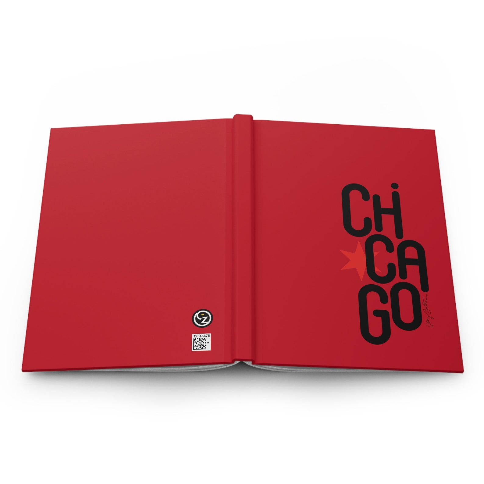 CHICAGO Hardcover Notebook or Personal Journal City Diary for Travel ...