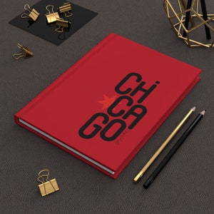CHICAGO Hardcover Notebook or Personal Journal City Diary for Travel ...