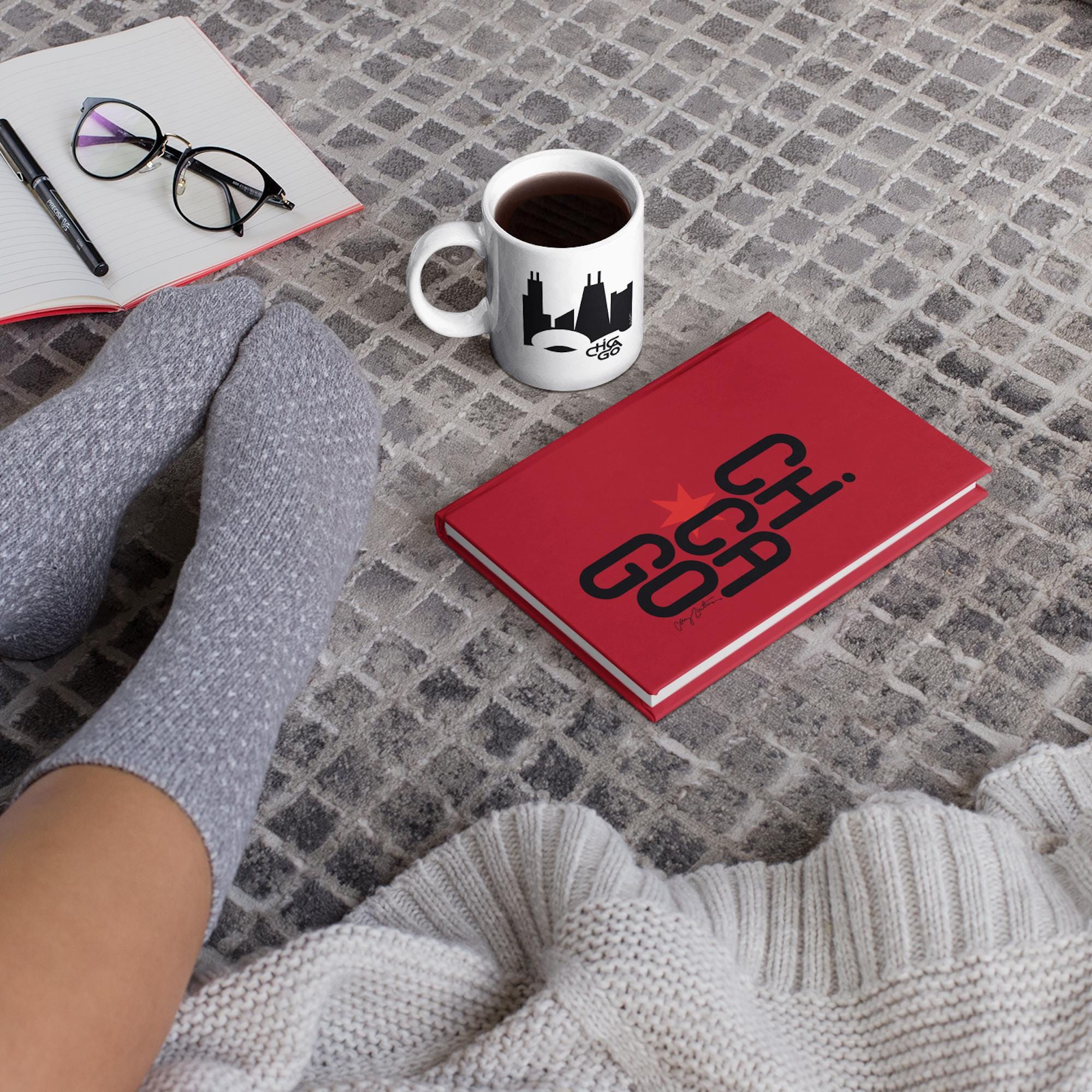 CHICAGO Hardcover Notebook or Personal Journal City Diary for Travel ...