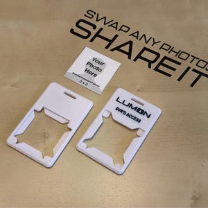 Lumon Svr'd ID Badge | DIY Employee - Customizable and Re-usable With ...