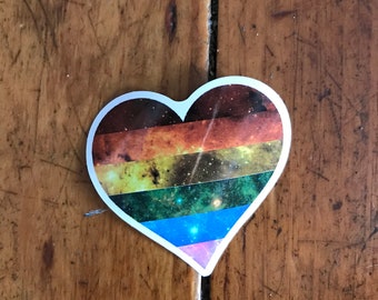 Rainbow Sticker Made by Rondalynn - Etsy