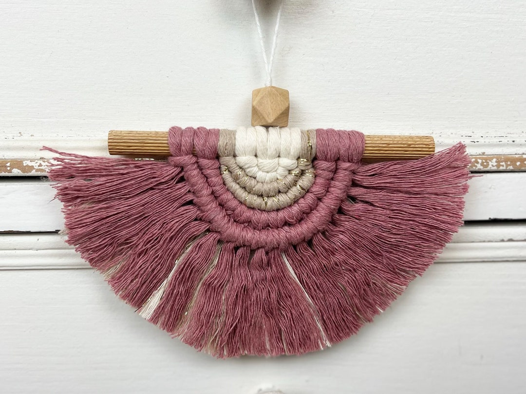 Mini Macramé little Guardian Angel - Etsy