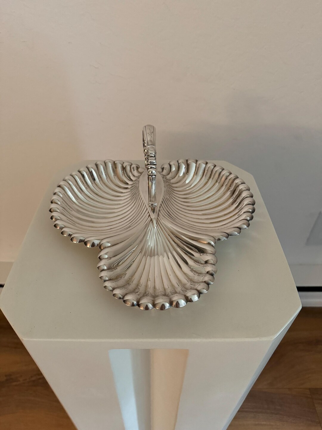 Vintage Lunt Silver-plate Baroque Clam Shell Tray - Etsy