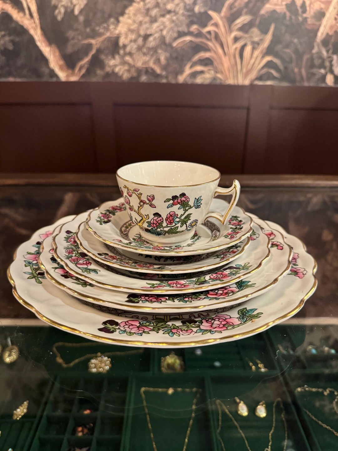 Antique Booths “indian Tree” Dinner Service – England, Ca. 1906 ...