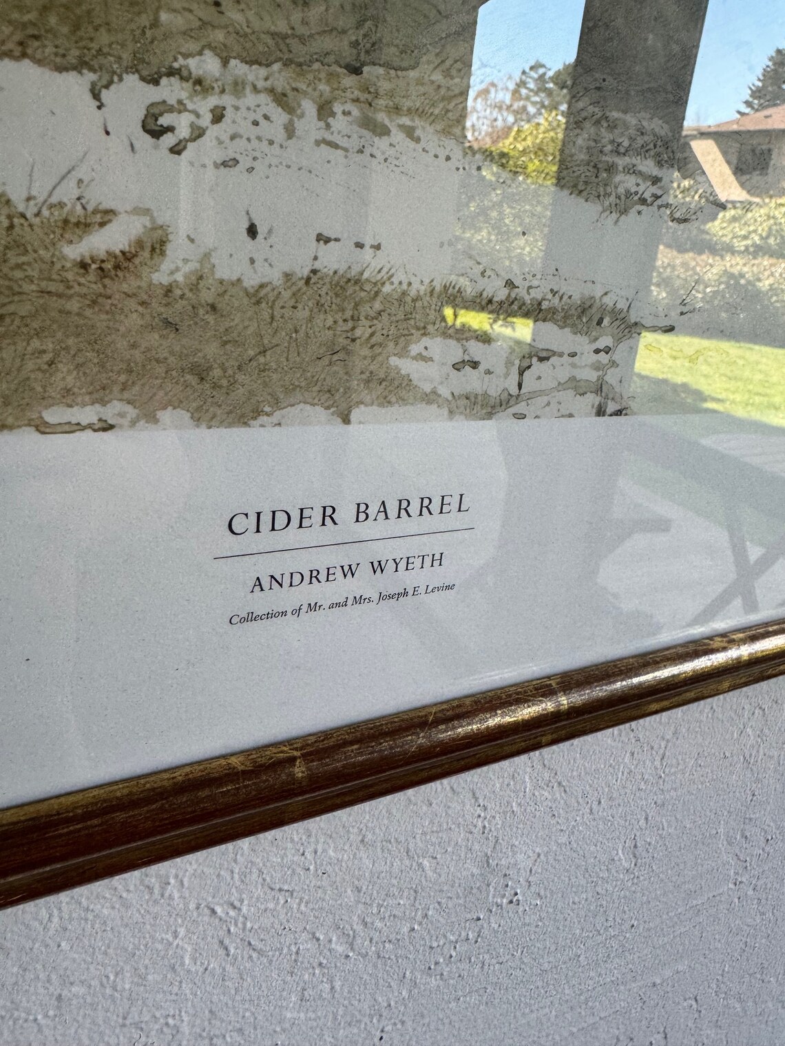 1976 Andrew Wyeth Limited Edition Collotype: cider Barrel, Framed - Etsy