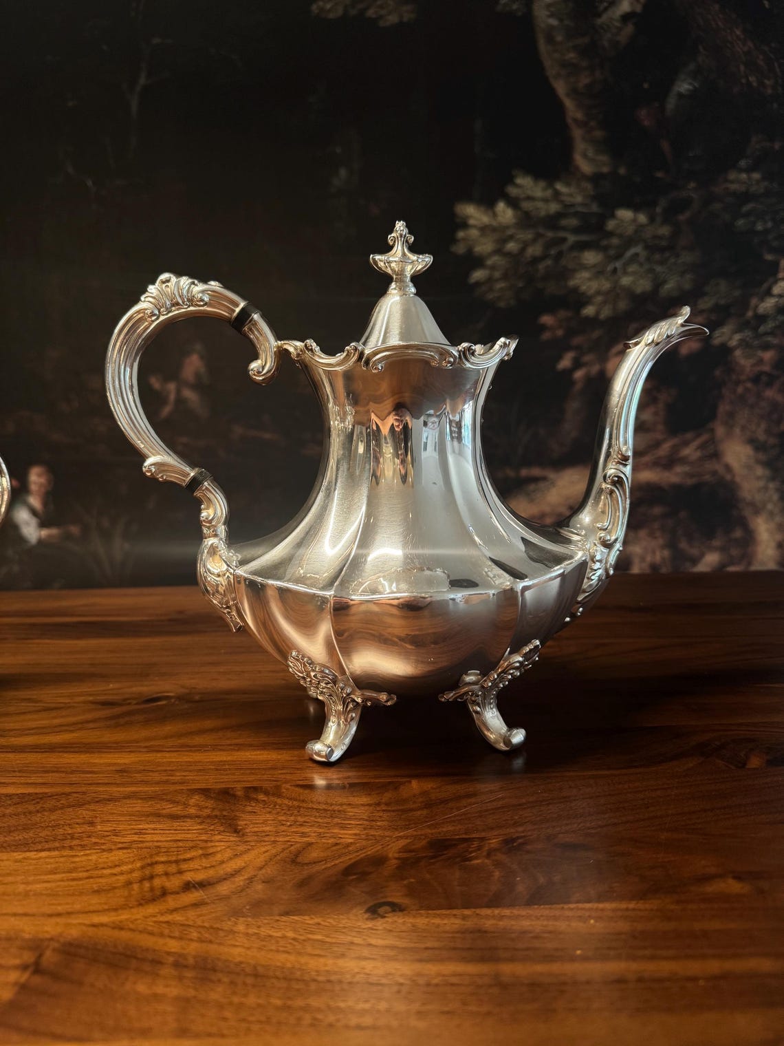 Vintage Reed & Barton "victorian" Silverplate 4 Piece Tea Set, #6710 - Etsy