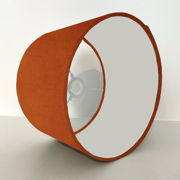 Orange Lamp Shade - Etsy UK