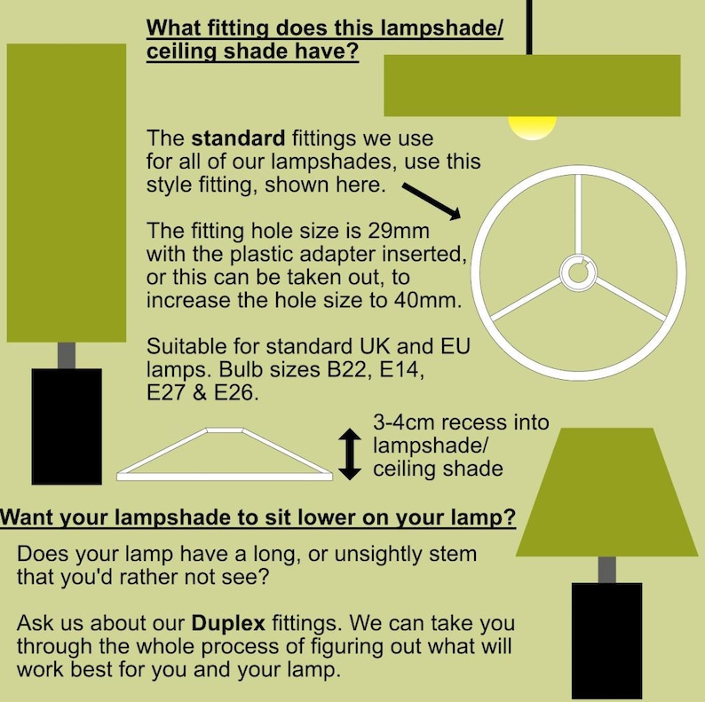 Velvet Ceiling Light Shade: Extra Large Slim With Gold Lining, 13 ...