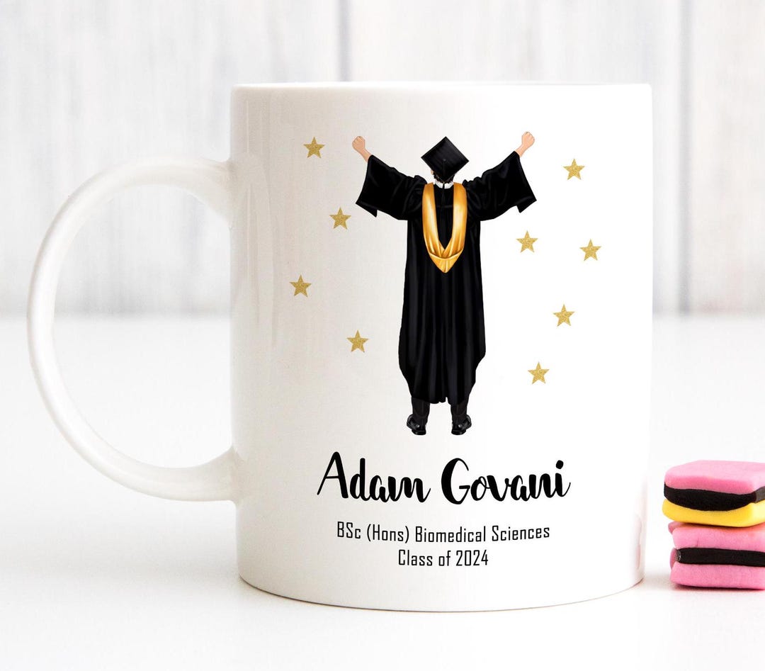 Personalised Graduation Mug, Celebration Mug, Keepsake Graduation, Gift ...