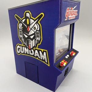 Gundam Arcade Machine Themed Deck Box for MTG Commander EDH or Other ...