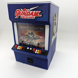Gundam Arcade Machine Themed Deck Box for MTG Commander EDH or Other ...