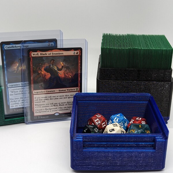 Mtg Commander Deck Box - Etsy