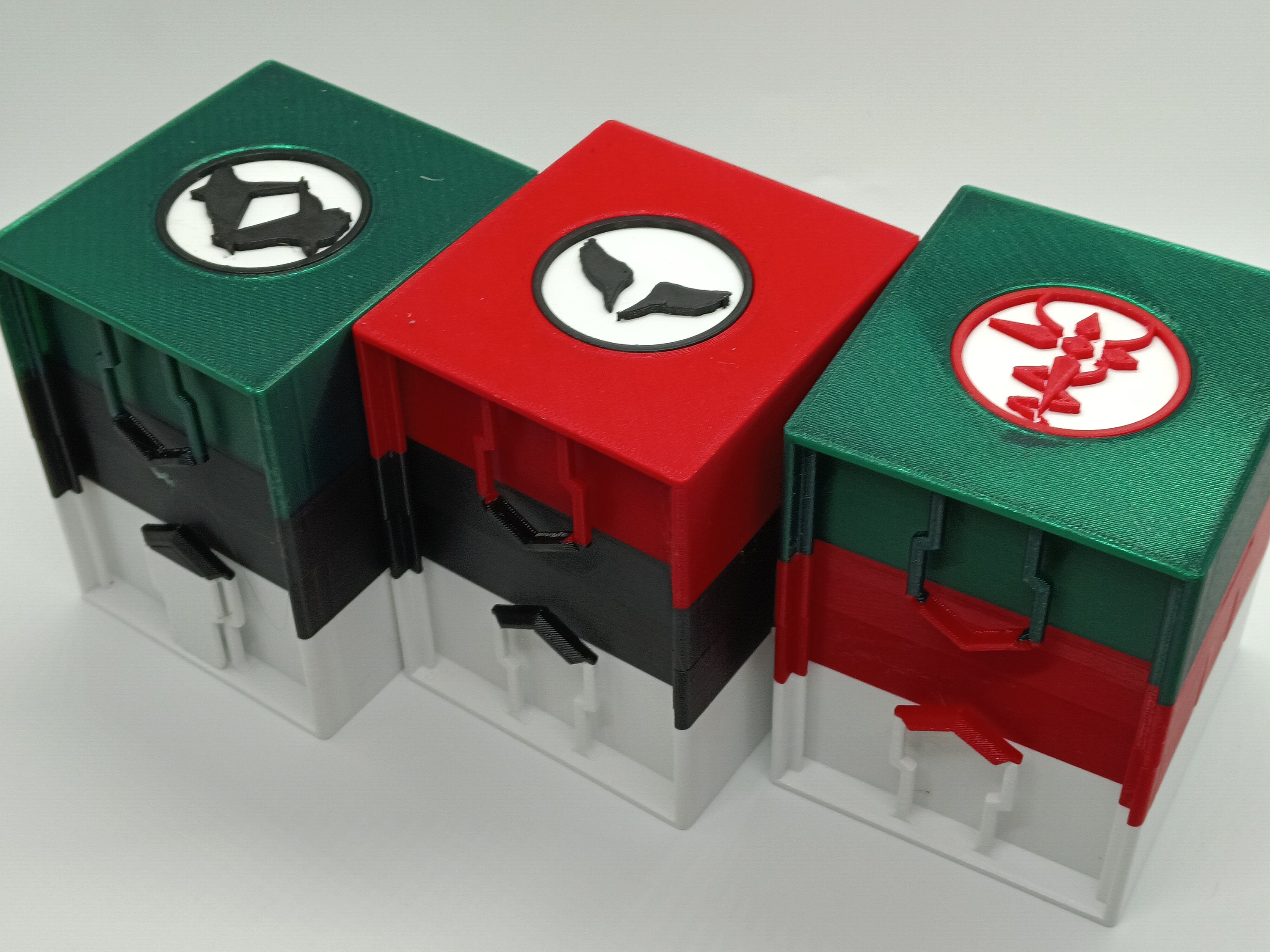 Tool Box 3-color Deck Box for Your MTG Commander EDH Decks | Etsy