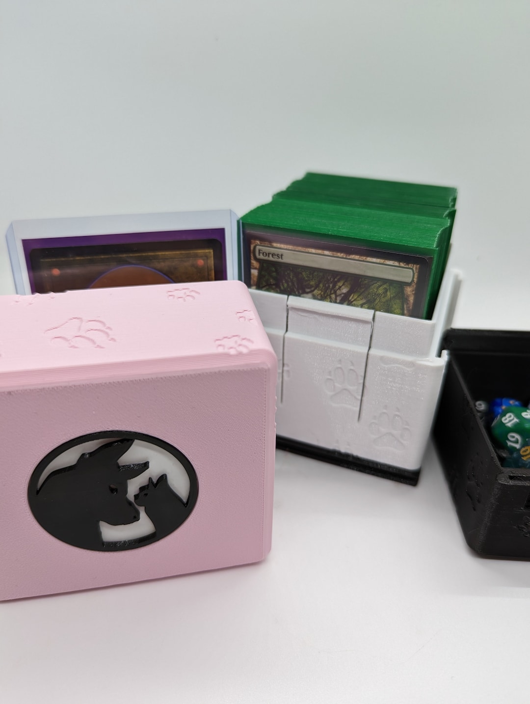 Rin and Seri Cat and Dog MTG Magic the Gathering Commander EDH Deckbox ...