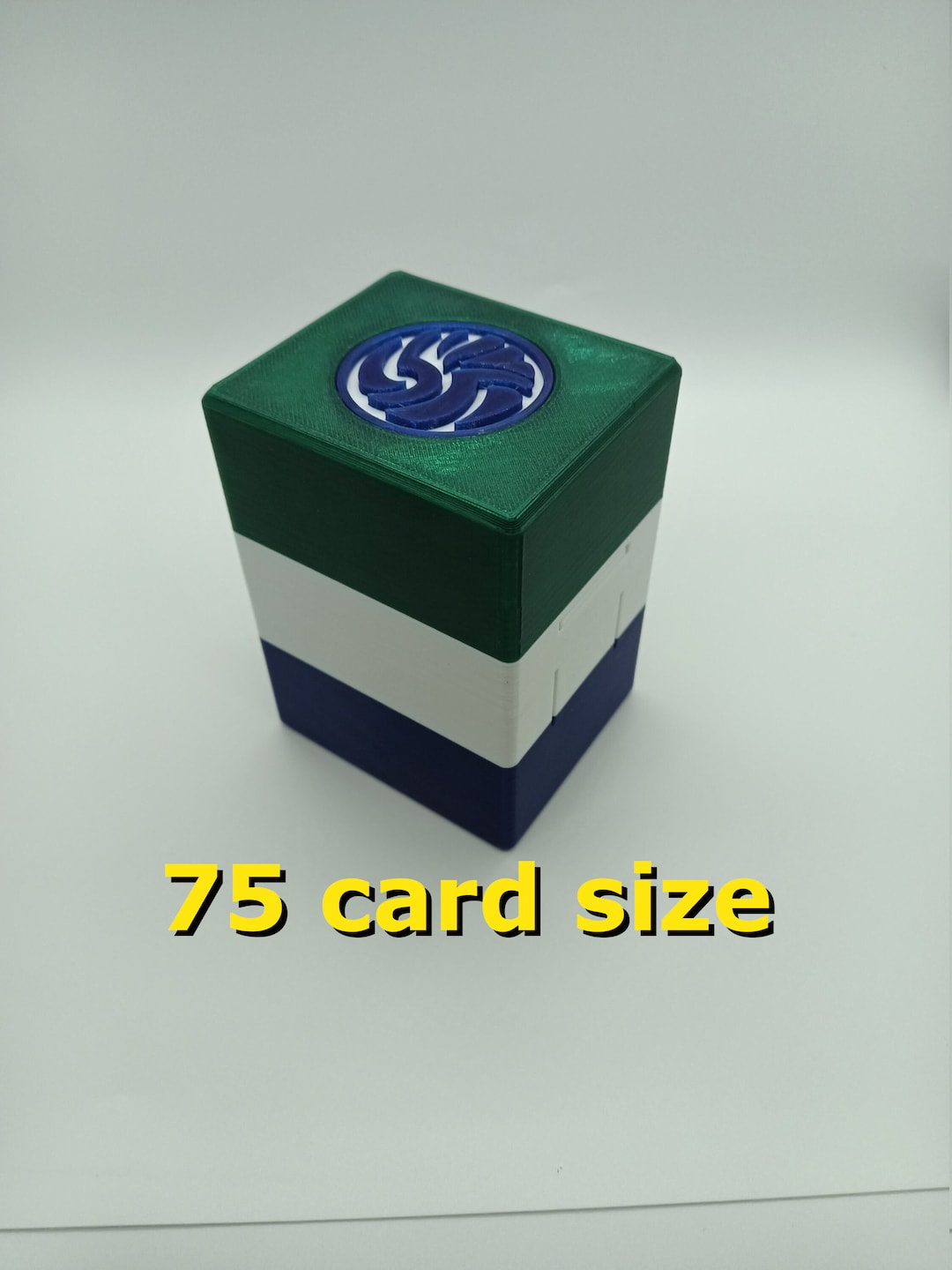 MTG75 3 Color Deck Box for Magic the Gathering MTG Decks With a ...