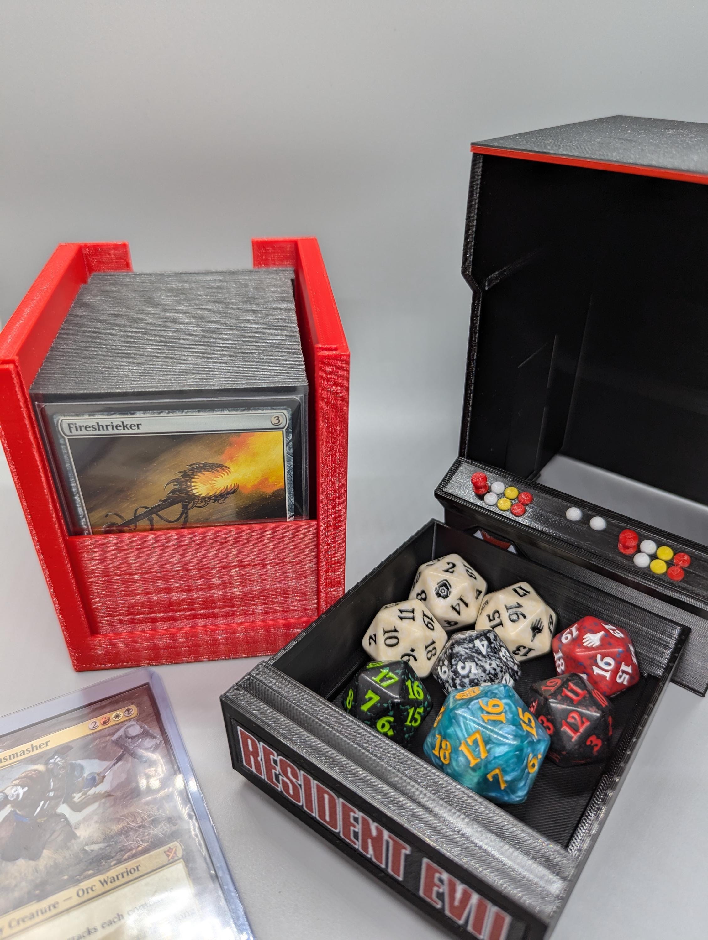 Resident Evil Arcade Machine Themed Deck Box for MTG Commander EDH or ...