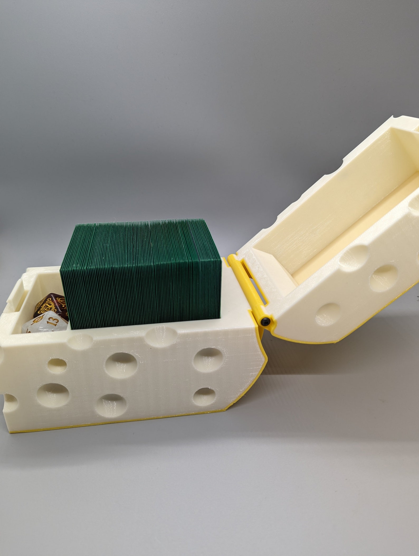 Cheese Box Deck Box for MTG Magic the Gathering, Pokemon or Other TCG ...