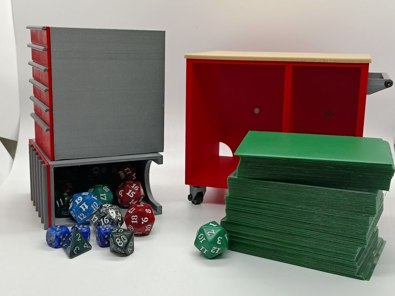 Tool Chest Rolling Tool Box MTG Magic the Gathering Deck Box - Etsy