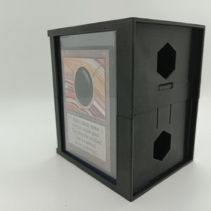 MTG EDH Commander Deck Box W/ Toploader Slot for Stanley Tool Box ...