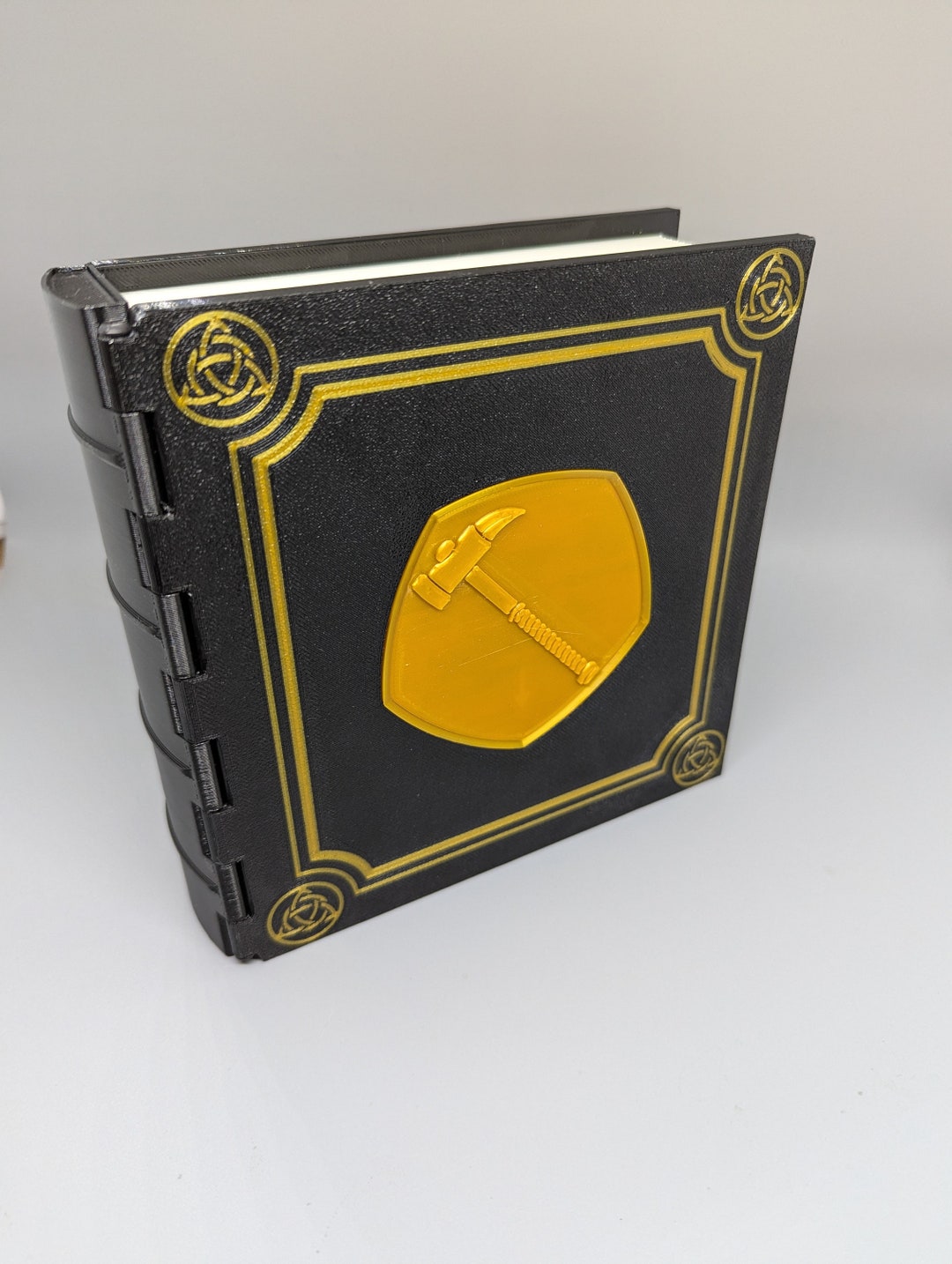 Spell Book Deck Box for Magic MTG Commander EDH Double Sleeved 100 ...