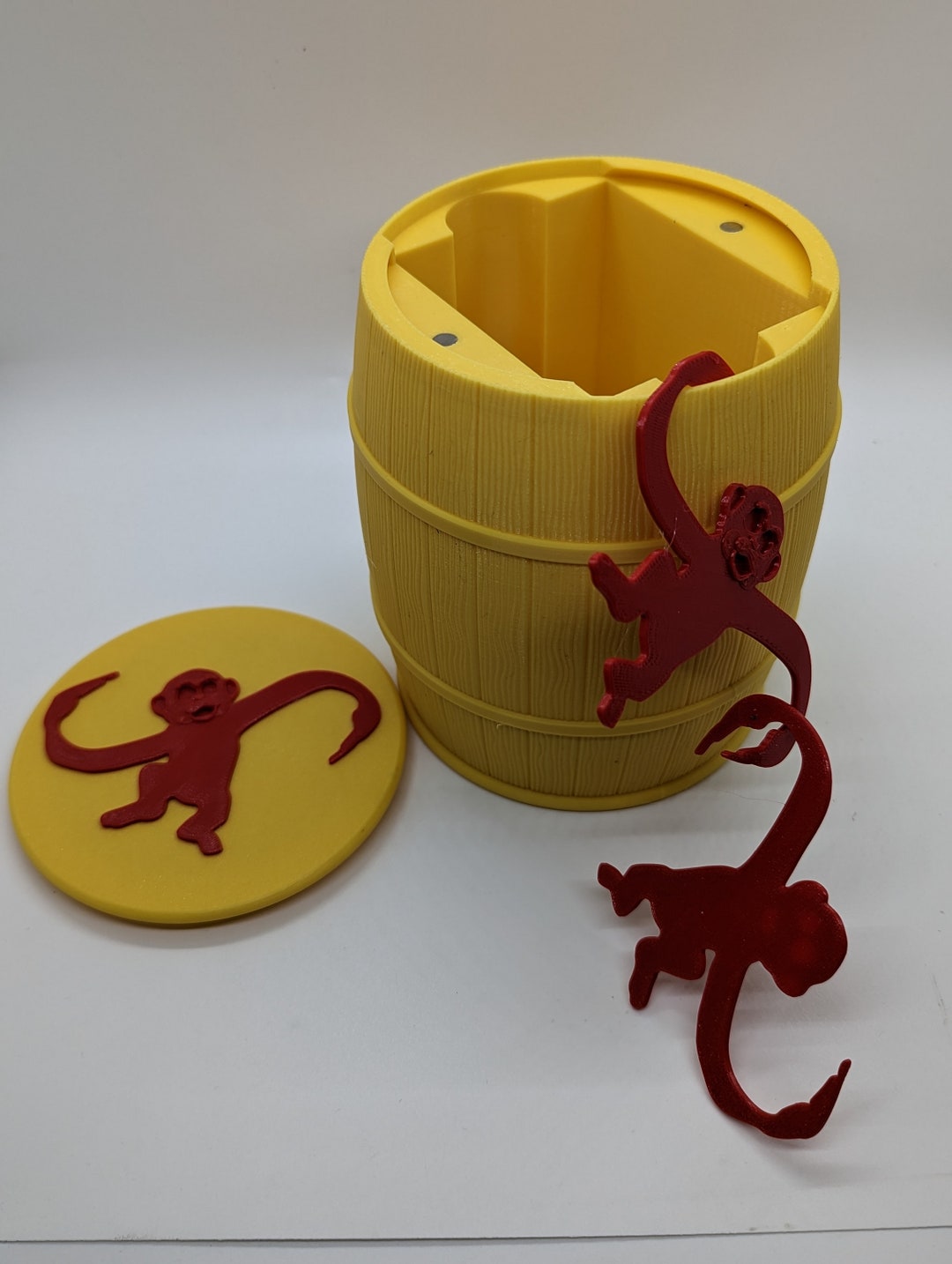 Barrel of Monkeys Deck Box MTG Commander TCG 100 Card Double Sleeved ...