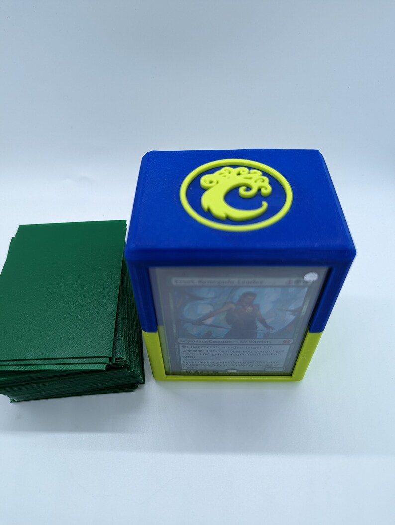 MTG Oathbreaker Deck Box W 2 Toploader Slots 1 or 2 Colors - Etsy