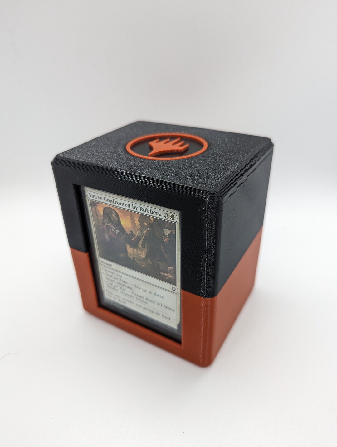 Extra Large Commander Edh MTG Deck Box W One Touch Slot - 1 or 2 Colors ...