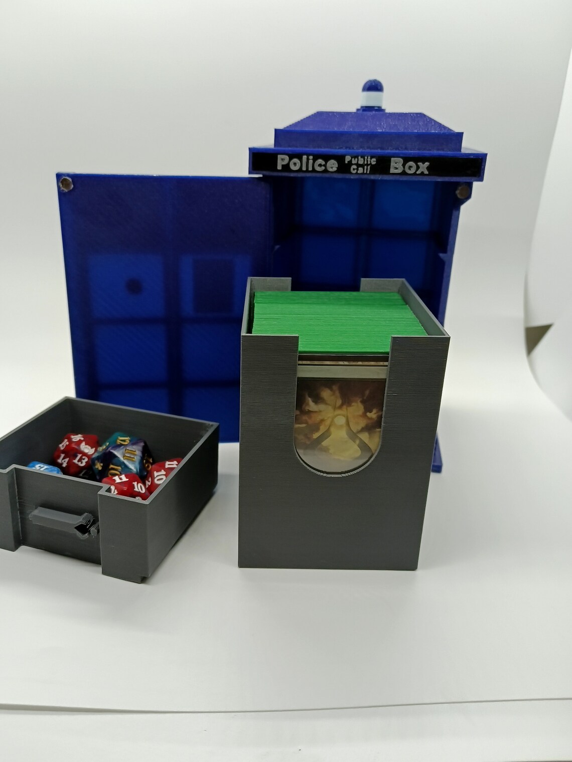 Tardis Deck Box for MTG Magic the Gathering Commander EDH or - Etsy