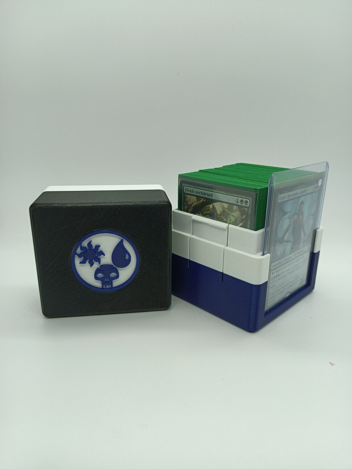 3 Color Magic the Gathering MTG Commander EDH Deck Box With - Etsy