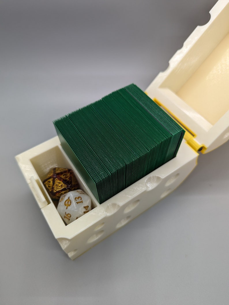 Cheese Box Deck Box for MTG Magic the Gathering, Pokemon or Other TCG ...