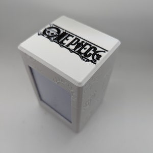One Piece One-piece TCG Deckbox With Slot for Toploader and Dice Tray ...