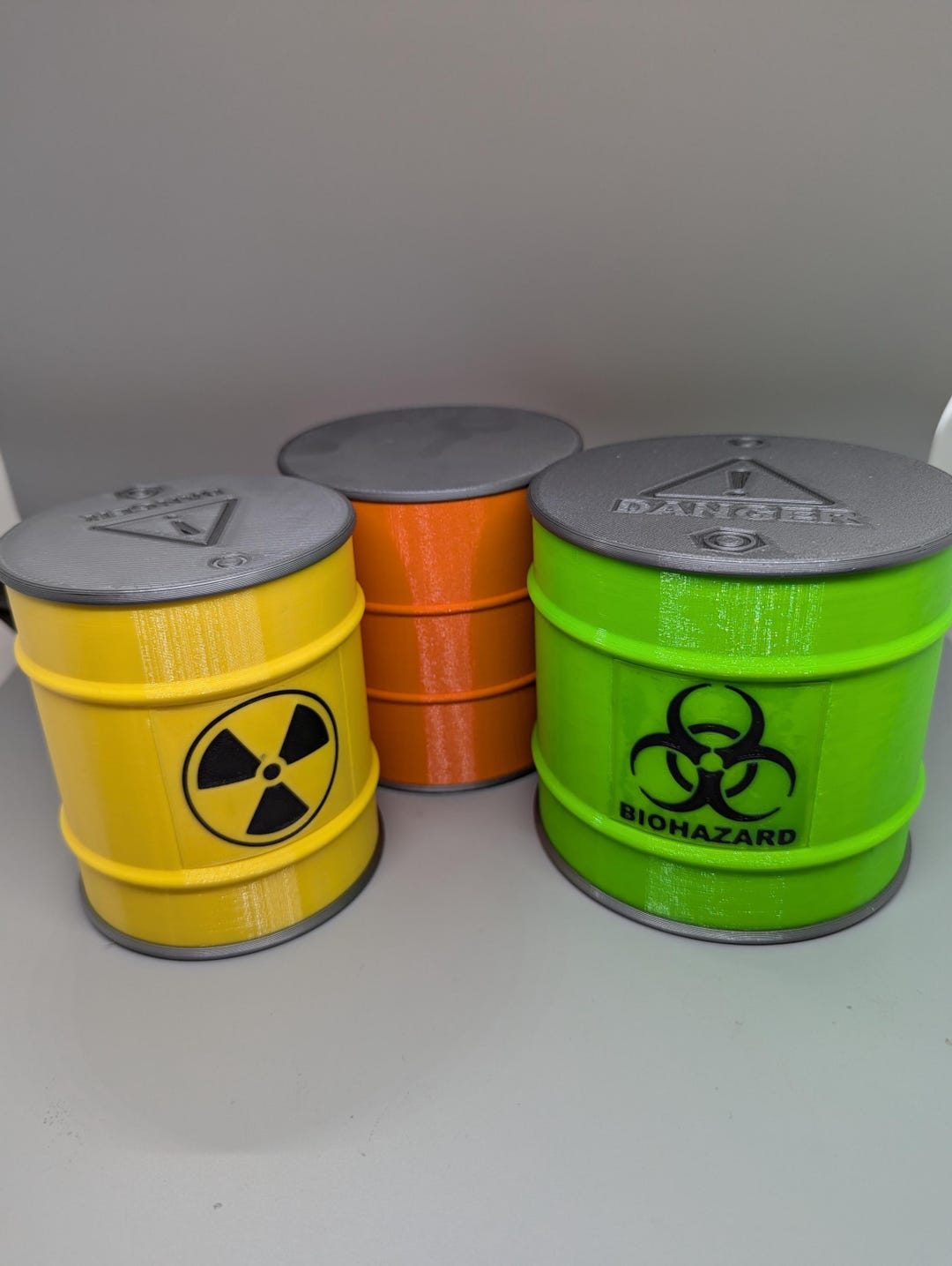 Biohazard Toxic or Radioactive Barrel Deck Box for Your Nasty MTG ...