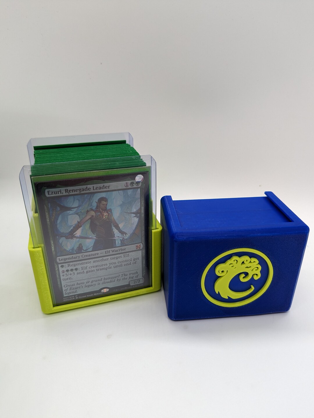 MTG Oathbreaker Deck Box W 2 Toploader Slots - 1 or 2 Colors With Guild ...