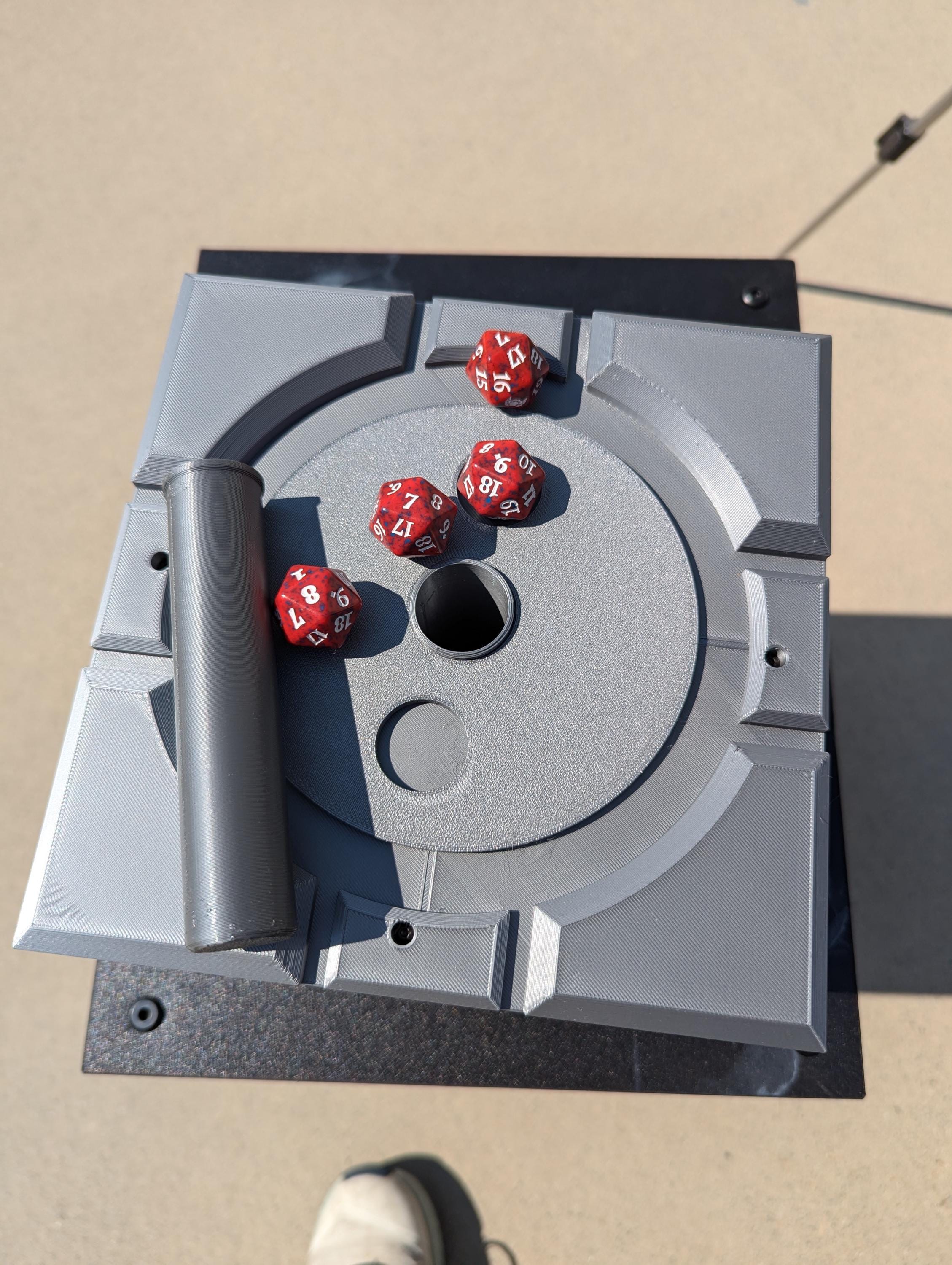 Portal Companion Cube Themed Quad Deck Box for FOUR 100 Card Double ...