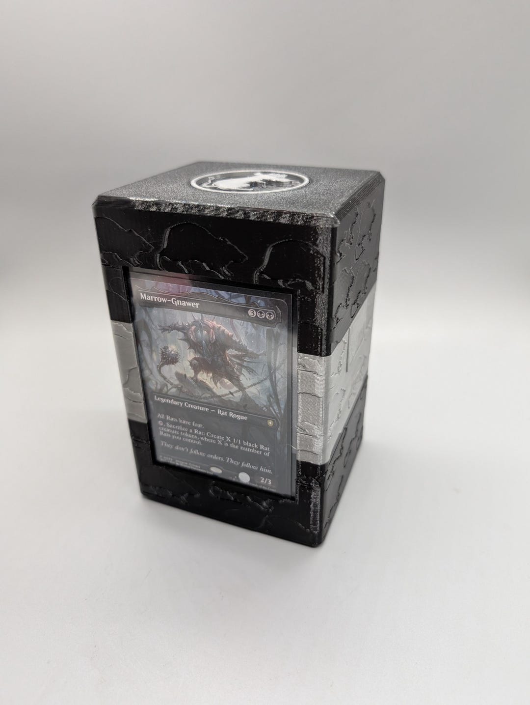 Rat Themed Deck Box With Dice Tray for MTG Magic the Gathering ...