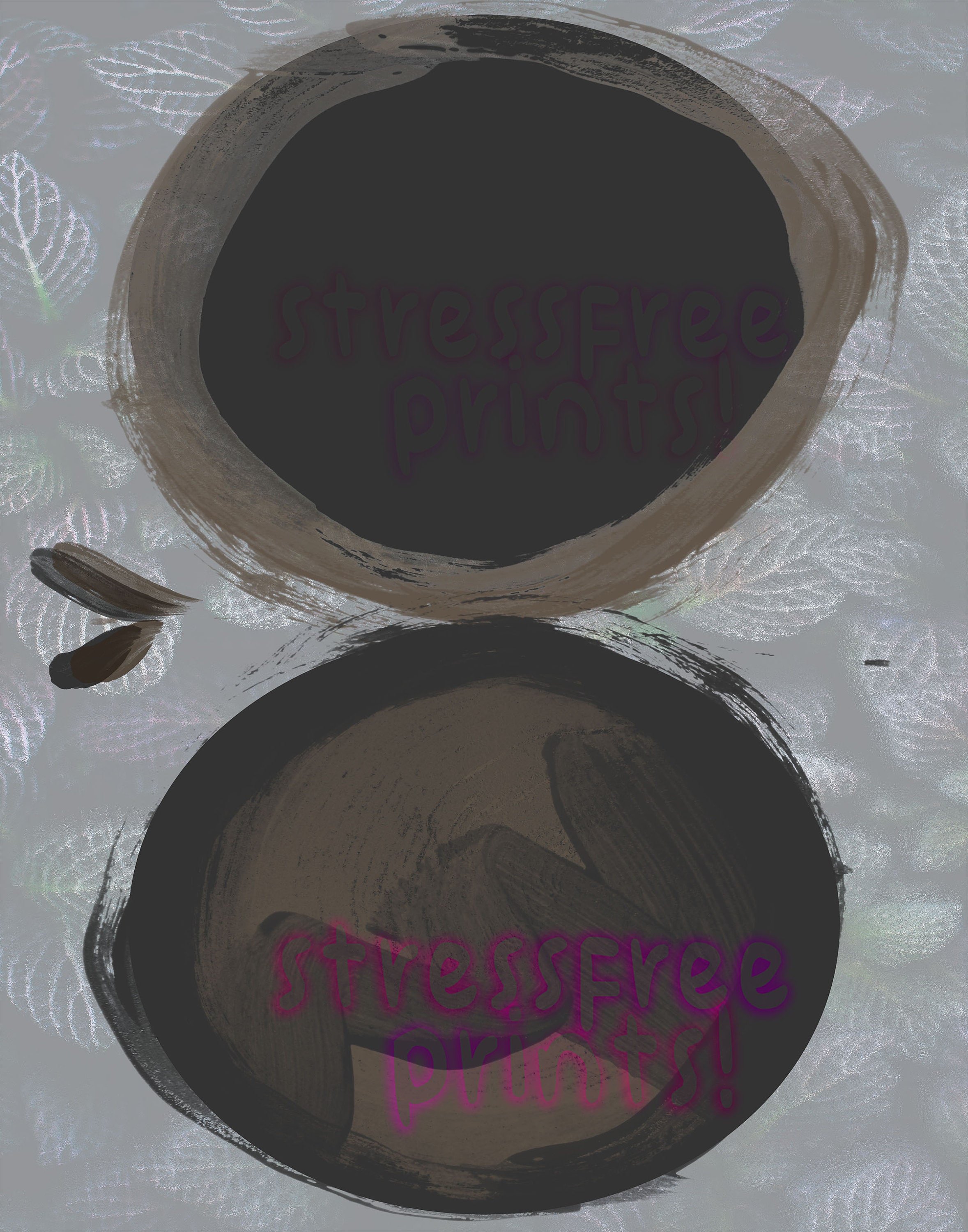 Revolving Vinyl Art Abstract Dark Art Posters Aesthetic Zen - Etsy