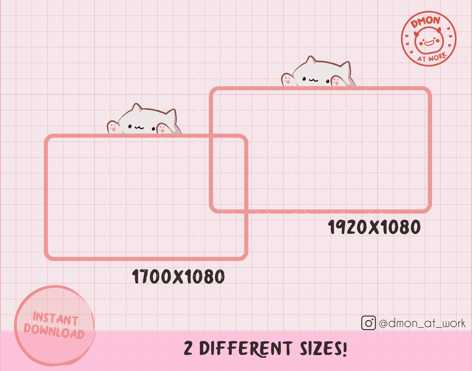 Webcam Overlay Bongo Cat Meme / Cámara Web Gato - Etsy