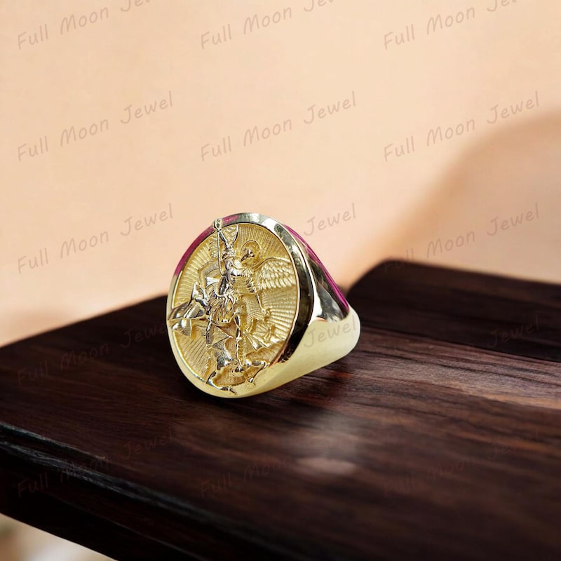 7 Archangel Ring - Etsy