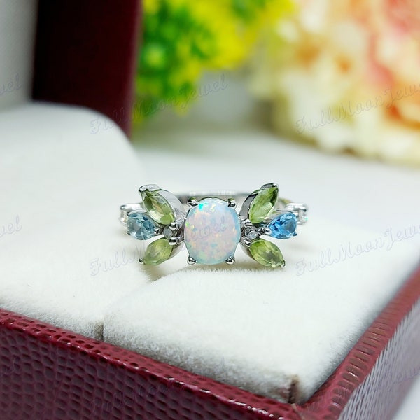 Opal and Peridot - Etsy