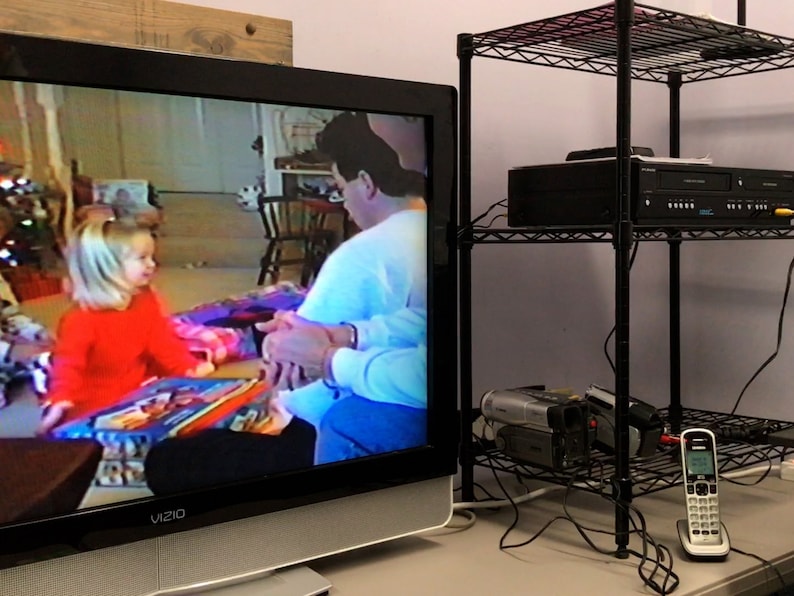 Professional Vhs Transfer Service Vhs Tape Digitized Into - Etsy