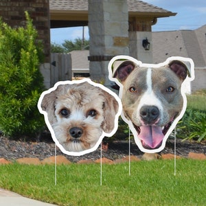 Custom Fan Face Yard Sign | Birthday, Graduation, Bachelor ...